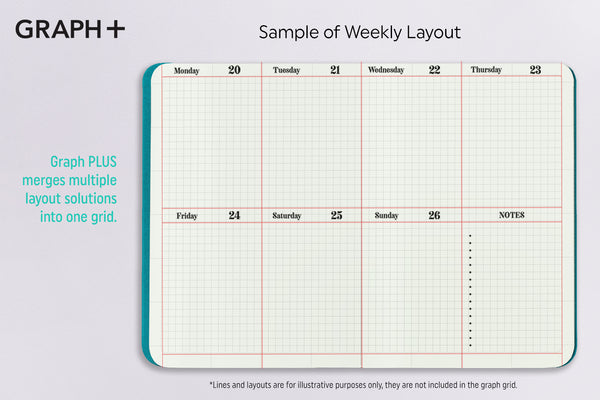 TOMOE RIVER 68gsm - GRAPH PLUS Grid - A5 Size - 120 pages ...